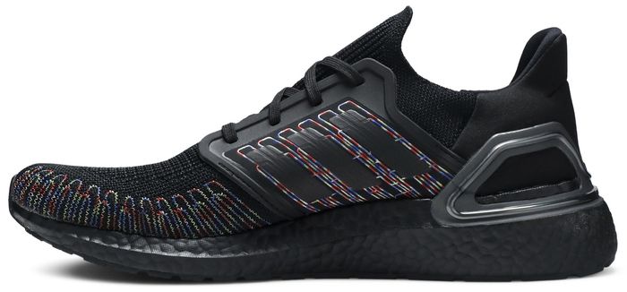 Buy UltraBoost 20 'Black Multi-Color' - EG0711 | GOAT