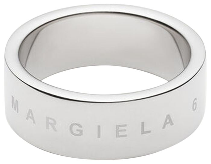 Buy MM6 Maison Margiela Ring 'Polished Palladio' - SM6UQ0036 SV0186 951 ...