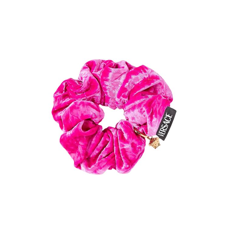Buy Versace Scrunchie 'Glossy Pink' - IELA002 1A06257 1PK30 | GOAT