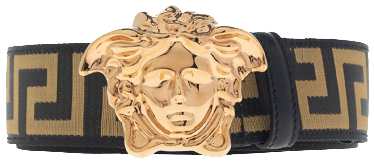 Buy Versace Belt 'Black/Gold' - DCU8061 DNAS62 2B15V | GOAT