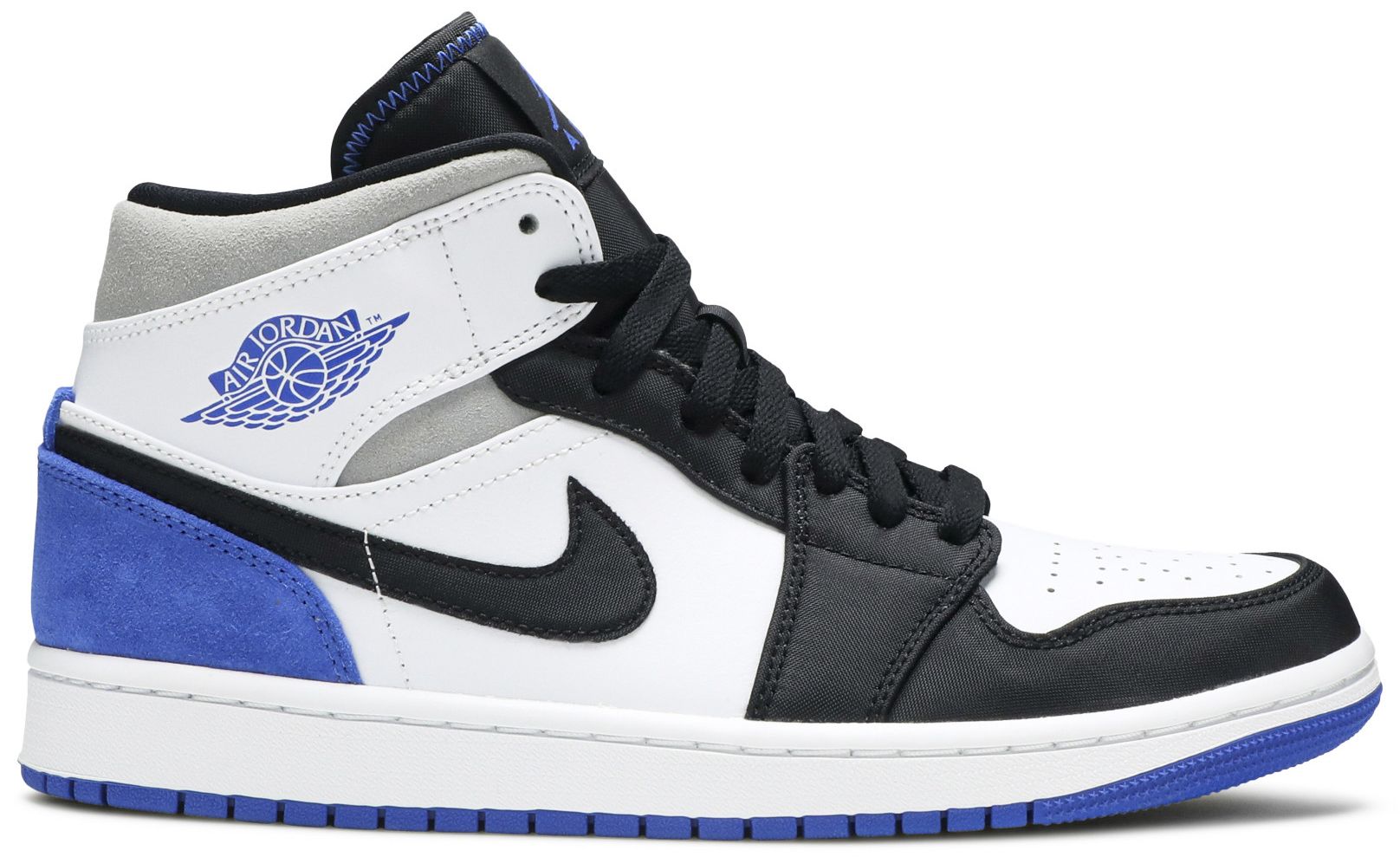 Buy Air Jordan 1 Mid SE 'Royal Black Toe' - 852542 102 | GOAT