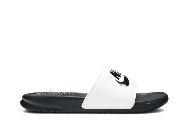 Buy Nike Benassi Slides 'White' - 343880 100 | GOAT