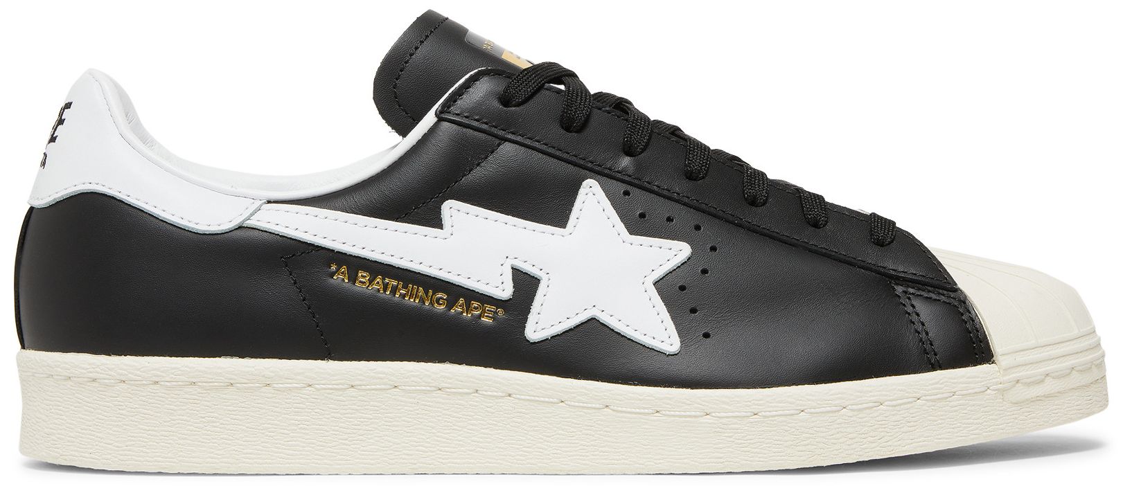 Buy BAPE x Adidas Superstar 'Black' - IF2385 | GOAT