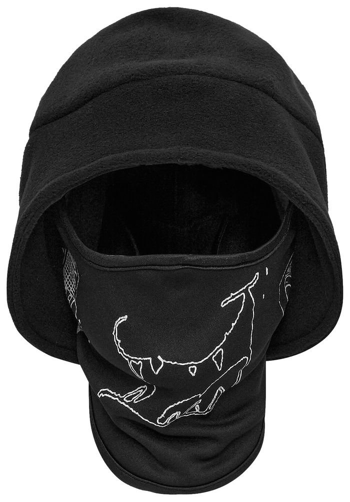 Buy Cav Empt Fleece Mask Cap 'Black' - CES22G09 BLAC | GOAT
