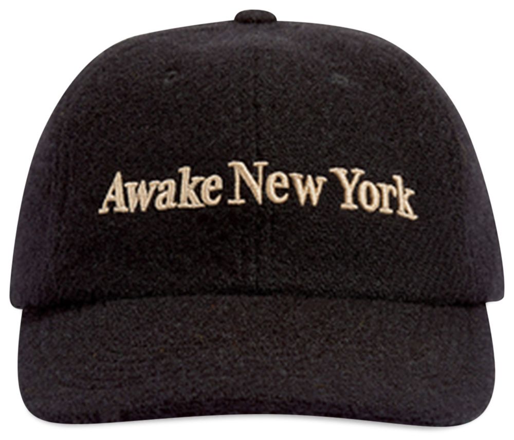Buy Awake NY Harris Tweed 6-Panel Hat 'Black' - AWK FW22 HT008 BLAC | GOAT