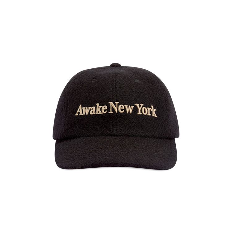Buy Awake NY Harris Tweed 6-Panel Hat 'Black' - AWK FW22 HT008 BLAC | GOAT