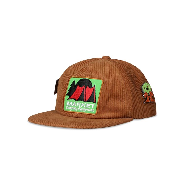 Buy Market Land Escape 6 Panel Cord Hat 'Rust' - 390000212 RUST | GOAT
