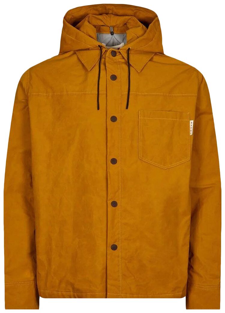 Buy Marni Waxed Cotton Jacket 'Mustard' - JUMU0130W0 UTC198 00Y67 | GOAT