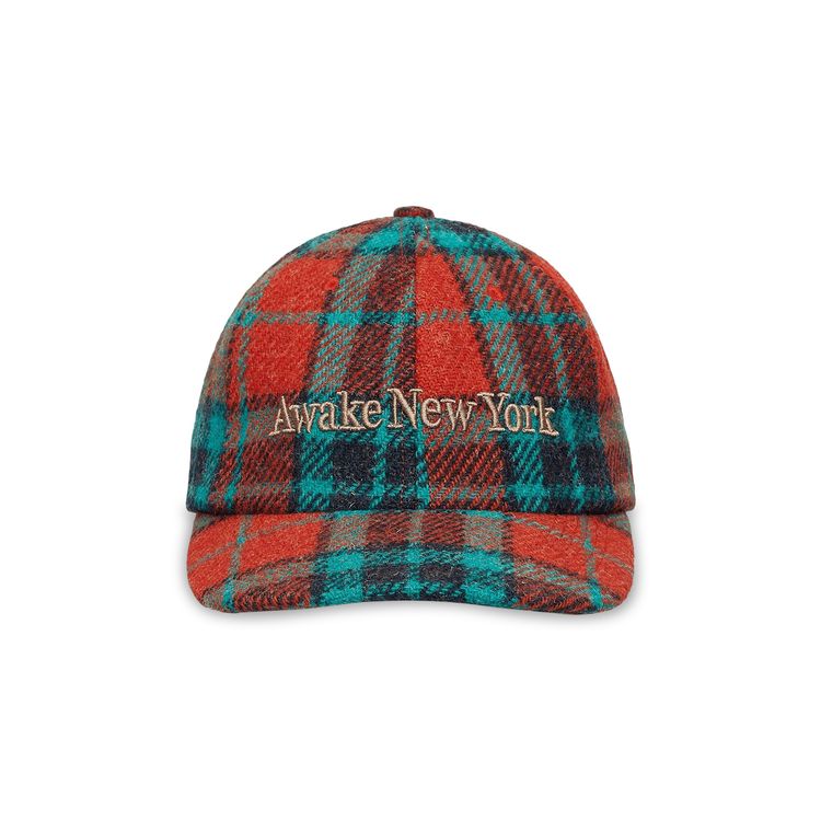 Buy Awake NY Harris Tweed 6-Panel Hat 'Red/Multicolor' - AWK FW22 HT008 ...