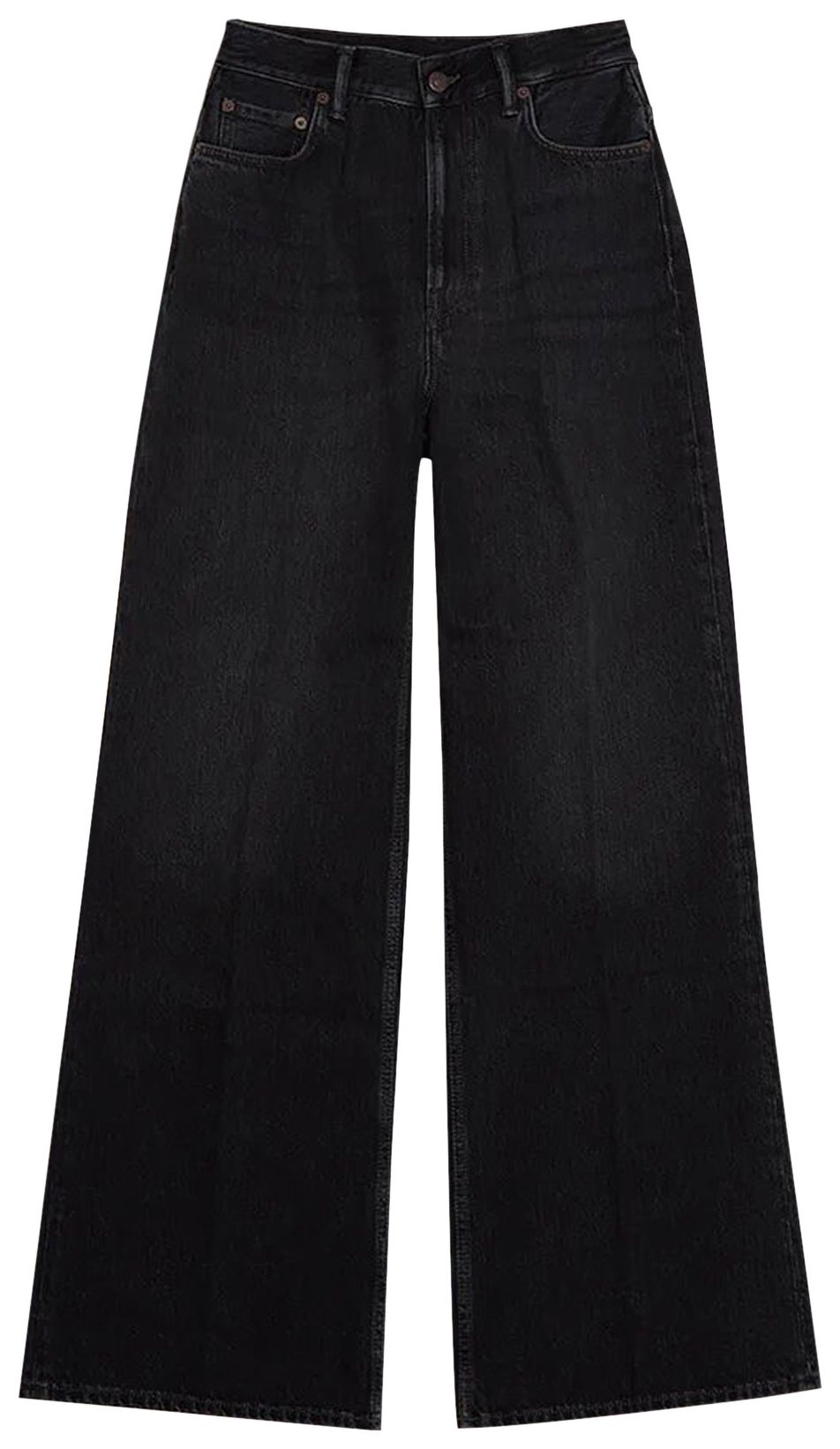 Buy Acne Studios Wide Leg Jean 'Vintage Black' - A00335 GOAT BLAC | GOAT