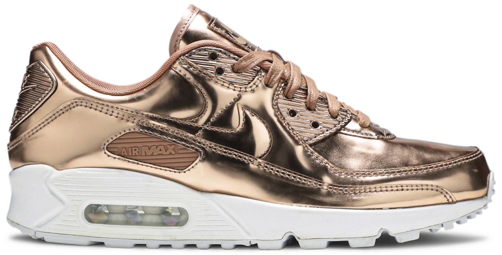 Buy Nike Wmns Air Max 90 'Metallic Pack - Rose Gold' - CQ6639 600 | GOAT