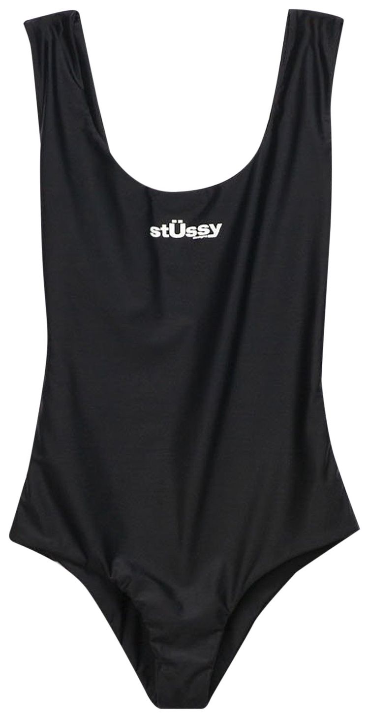 Buy Stussy One Piece Swim Suit 'Black' - 213067 BLAC | GOAT
