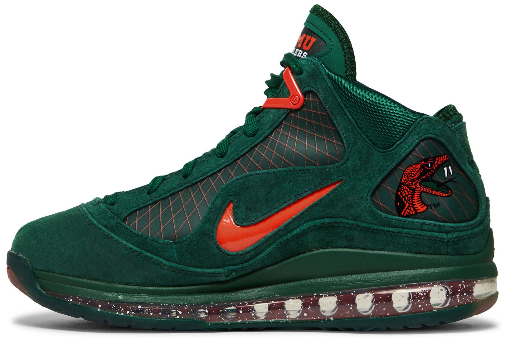 Buy Florida A&M University x Nike LeBron 7 Retro 'Rattlers - Gorge ...