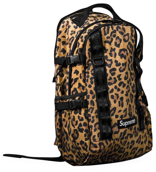 Buy Supreme Backpack 'Leopard' - FW20B8 LEOPARD | GOAT