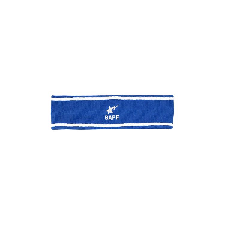 Buy BAPE Bapesta Headband 'Navy' - 1I30 182 044 NAVY | GOAT