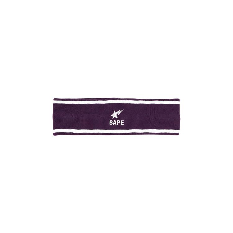 Buy BAPE Bapesta Headband 'Purple' - 1I30 182 044 PURPLE | GOAT