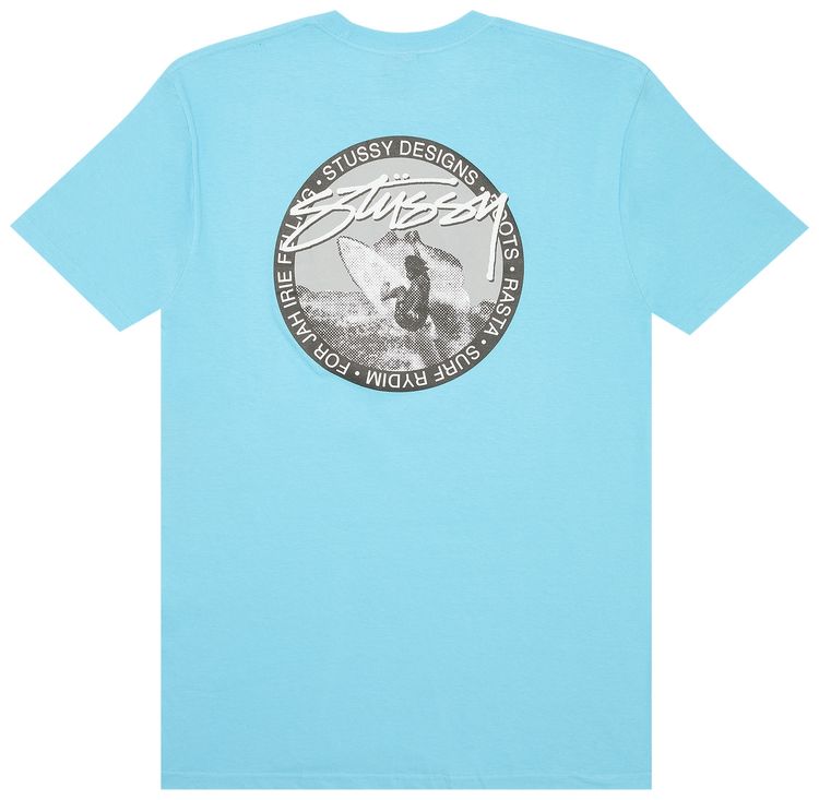 Buy Stussy Surf Rydim Tee 'Teal' - 1902795 TEAL | GOAT