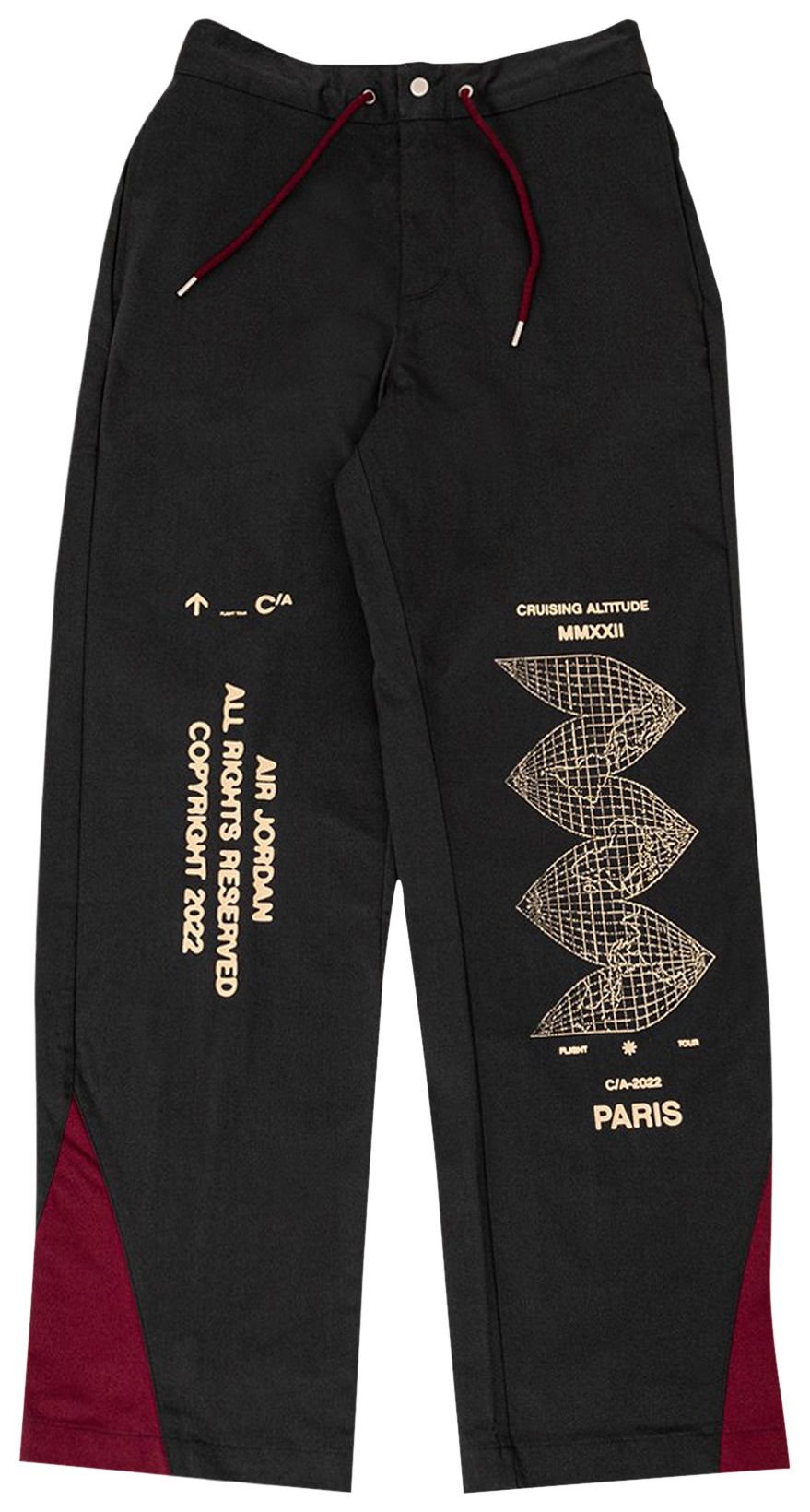 Buy Air Jordan Flight Heritage Woven Pants 'Off Noir' - DV1609 045 | GOAT
