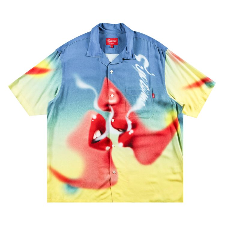 Buy Supreme Blow Back Rayon Short-Sleeve Shirt 'Multicolor' - FW20S46 ...