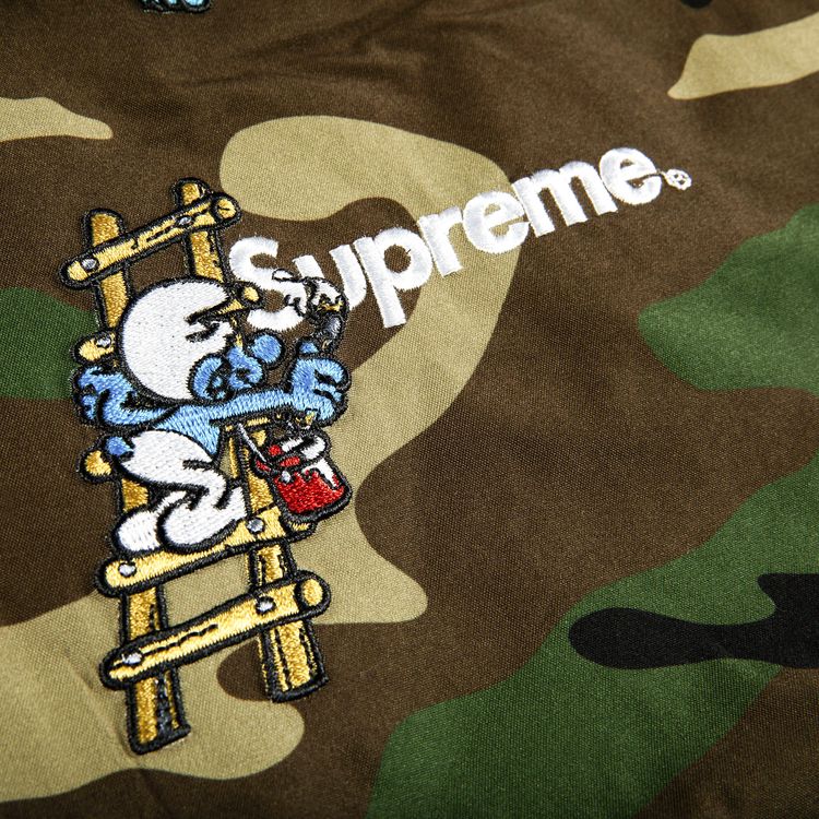 Buy Supreme x Smurfs GORE-TEX Shell Jacket 'Woodland Camo' - FW20J7 ...