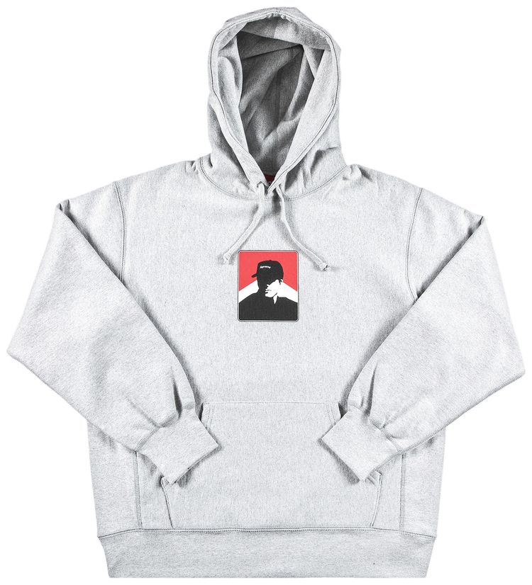 Buy Supreme Portrait Hooded Sweatshirt 'Heather Grey' - FW20SW86 ...