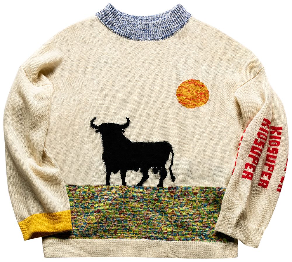 Buy KidSuper Bull Knit Sweater 'Multi-Color' - KS20 240 MULT | GOAT