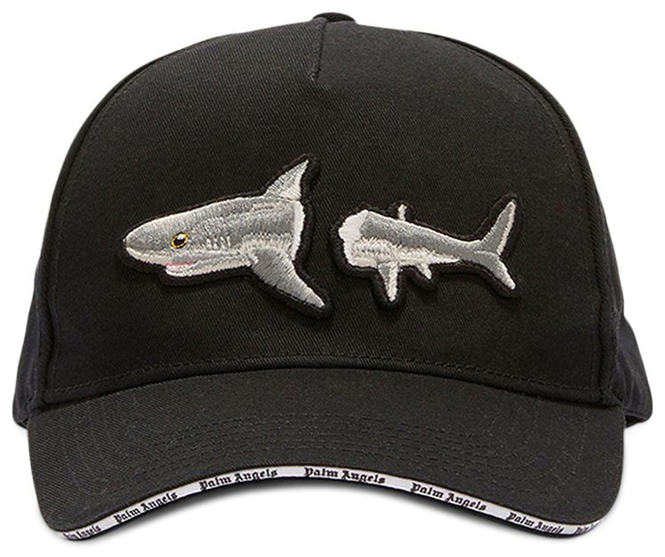 Buy Palm Angels Broken Shark Cap 'Black/Grey' - PMLB054S23FAB0031009 | GOAT