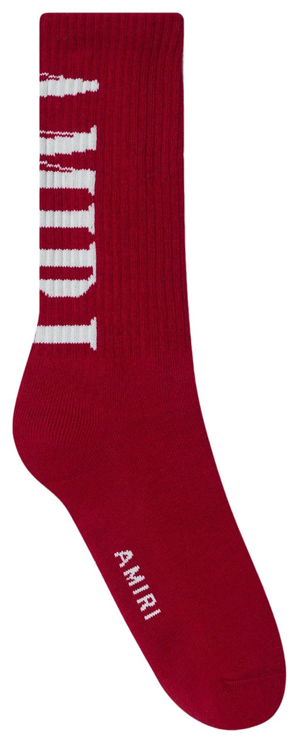Buy Amiri Core Logo Sock 'Red' - PS23MHR007 610 RED | GOAT