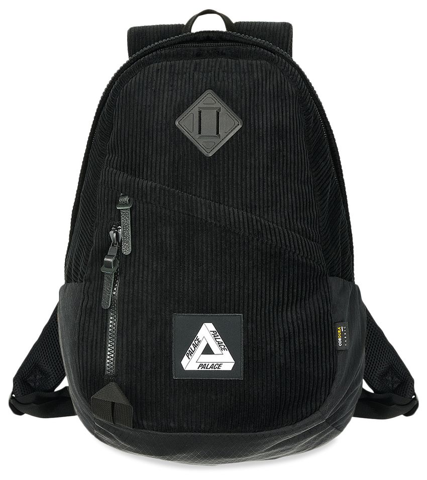 Buy Palace Corduroy Backpack 'Black' - P23BAG009 | GOAT