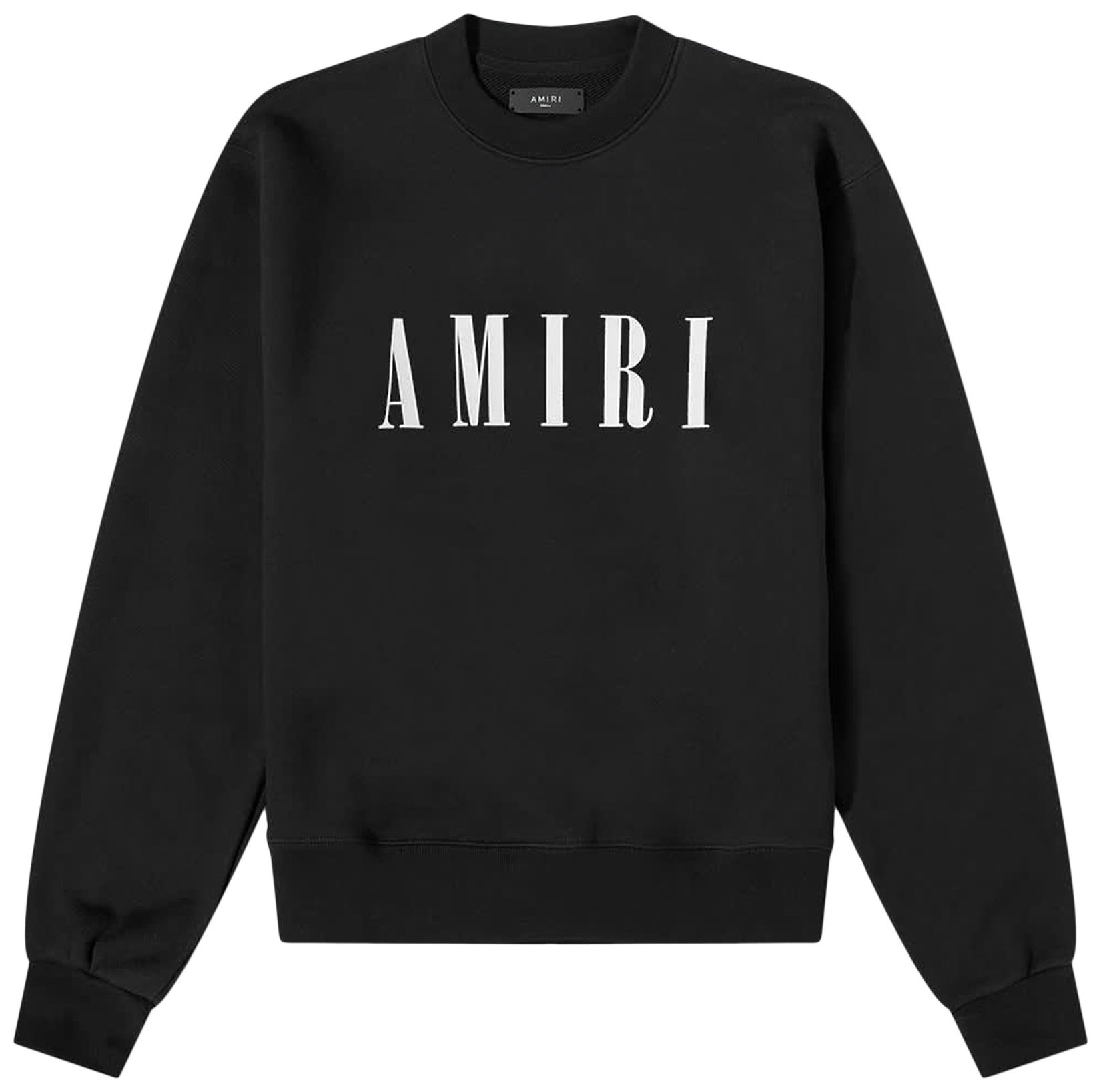 Buy Amiri Core Logo Crewneck 'Black' - PXMJL006 001 BLAC | GOAT