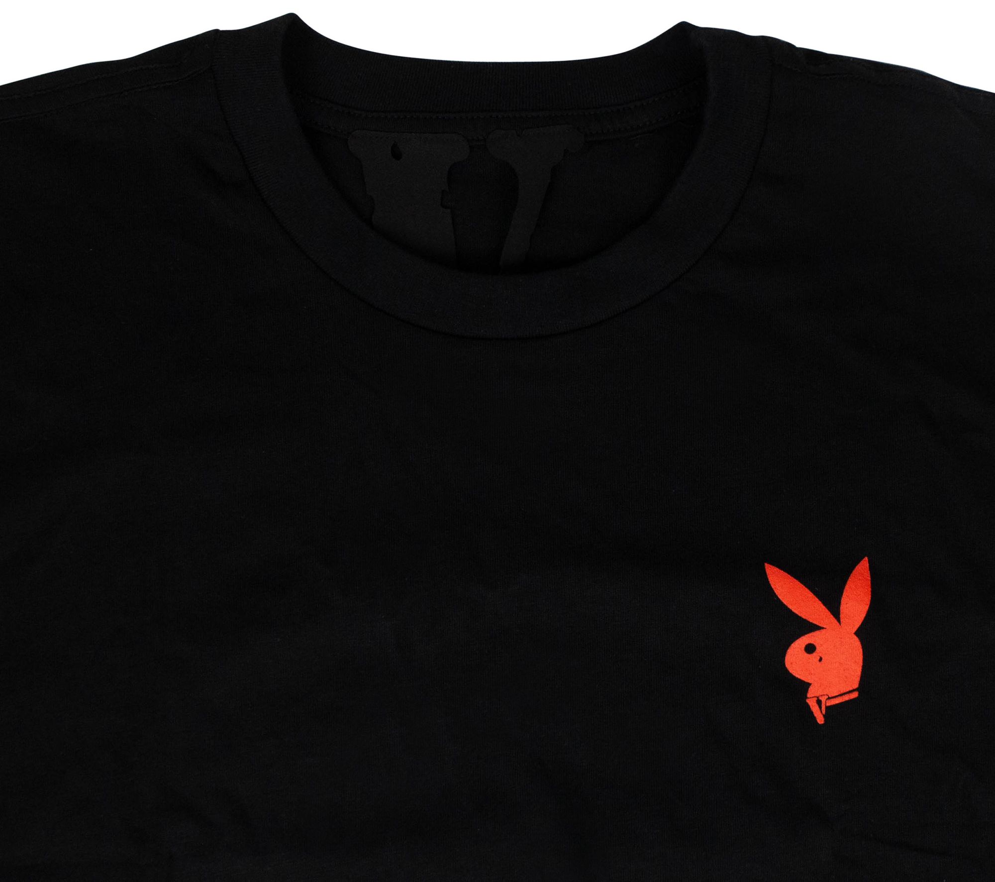 Buy Vlone x Playboy Bunny T-Shirt 'Black/Red' - 1020 100000103PBTS BLAC ...