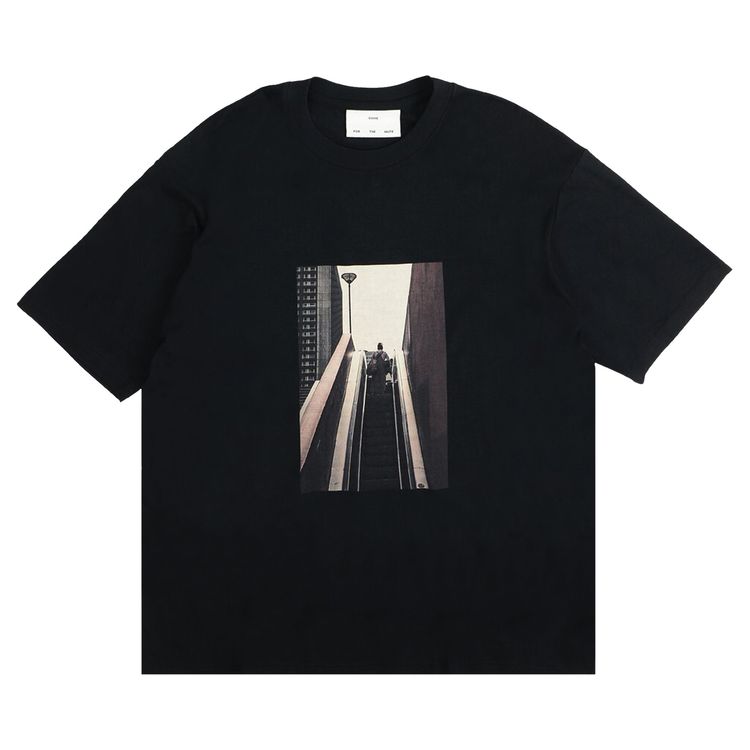 Buy Song for the Mute Escalator Oversized Tee 'Black' - 222 MTS018P14 ...