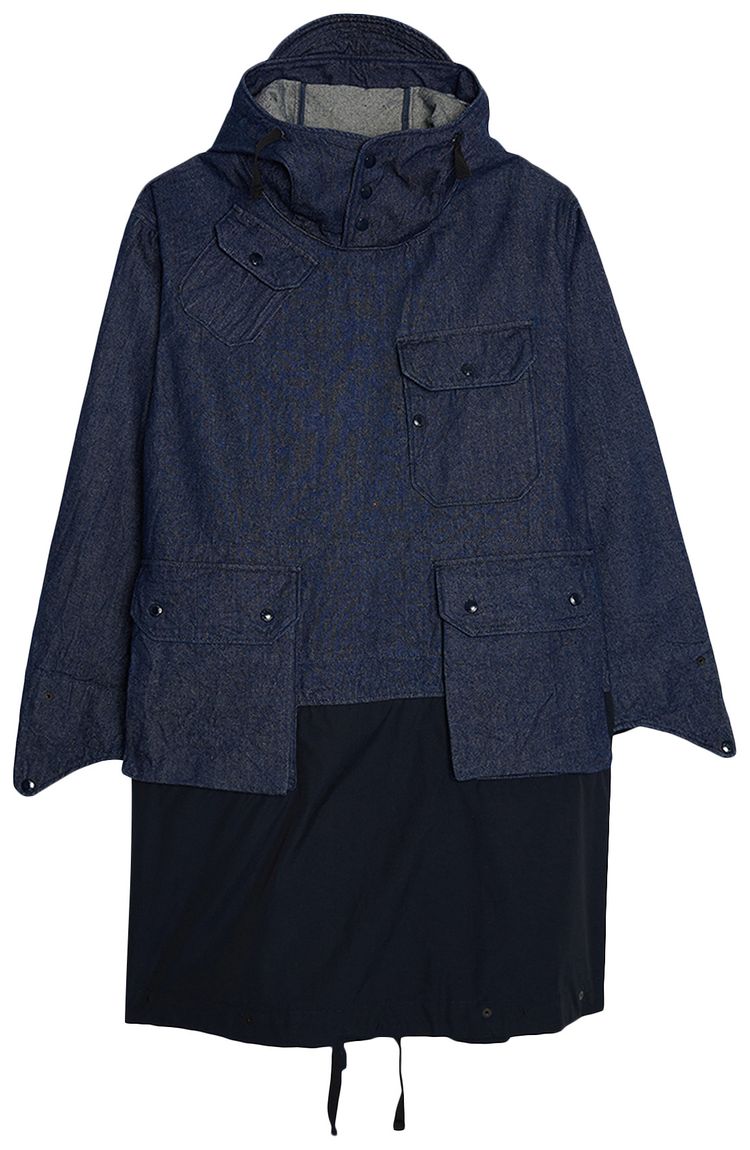 Buy Engineered Garments 12oz Denim Over Parka 'Indigo' - 22F1D039 CT086 ...