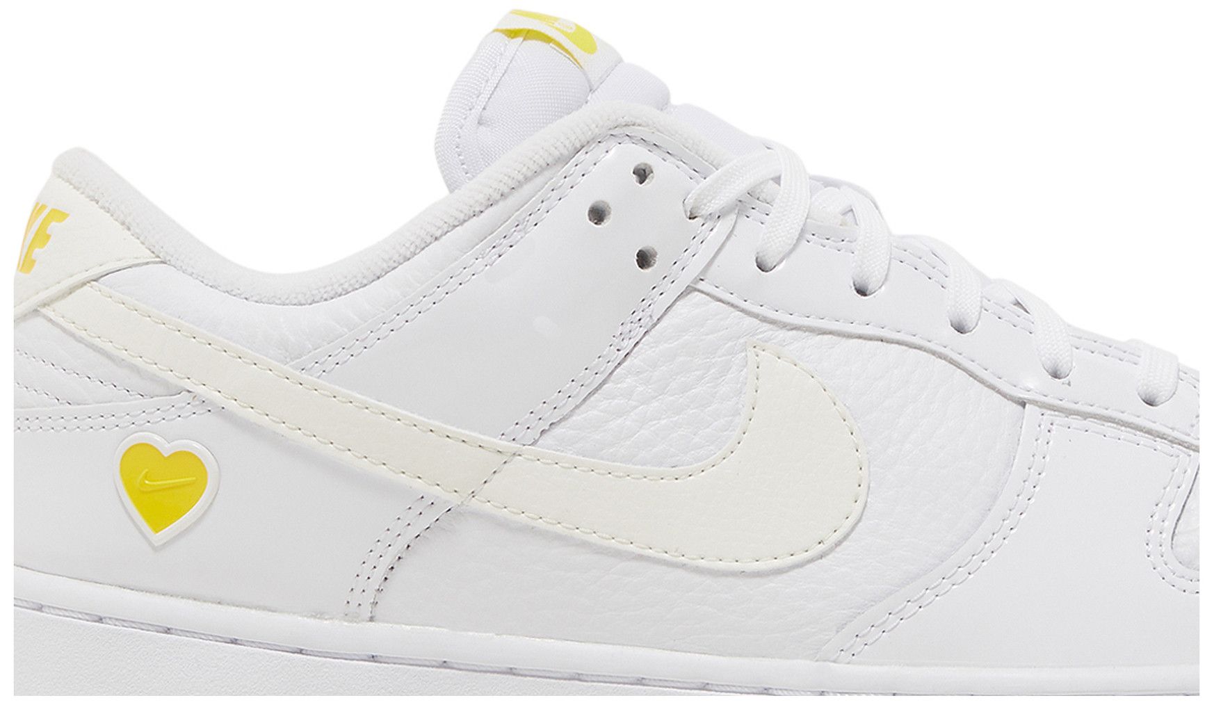Buy Nike Wmns Dunk Low 'Valentine's Day - Yellow Heart' - FD0803 100 | GOAT