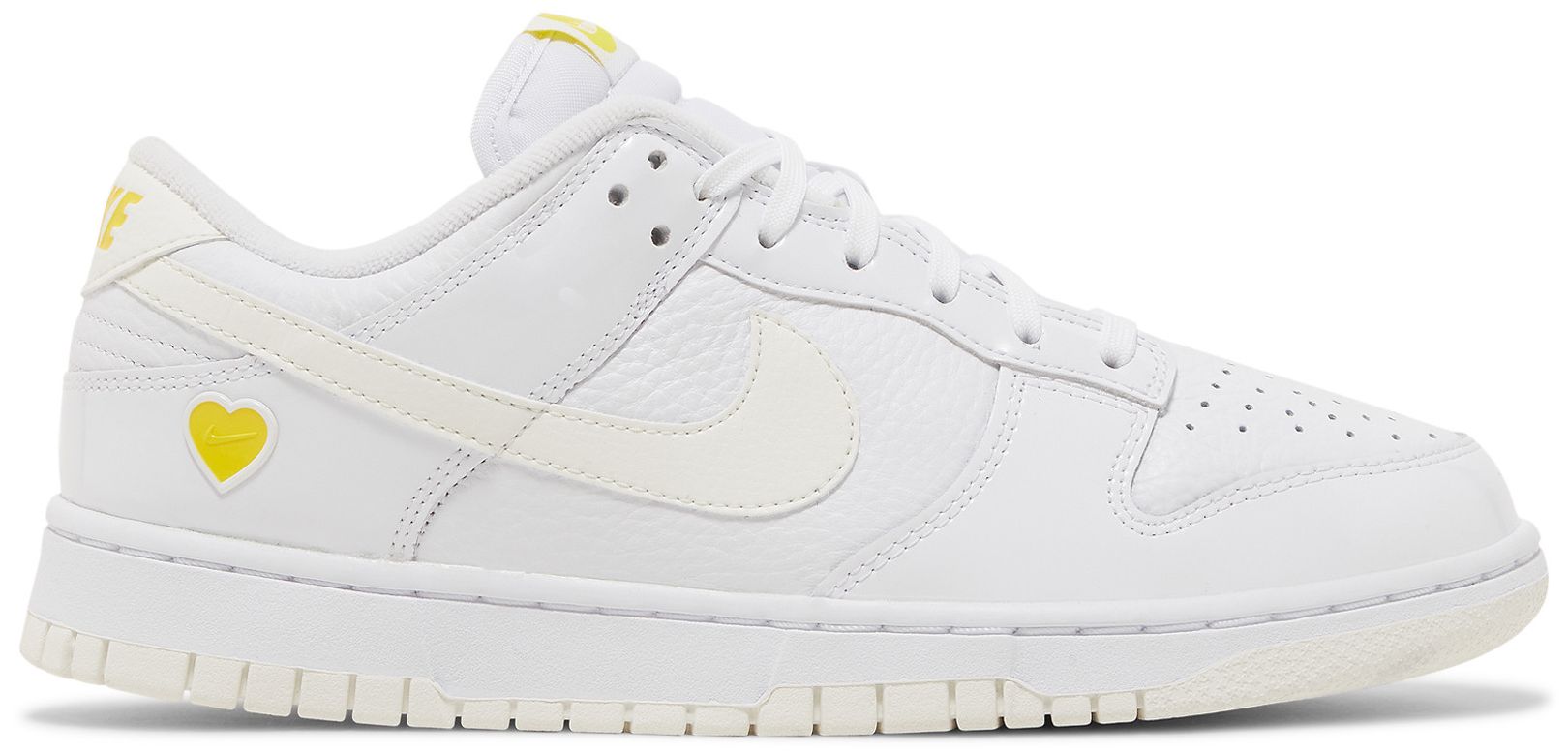 Buy Nike Wmns Dunk Low 'Valentine's Day - Yellow Heart' - FD0803 100 | GOAT