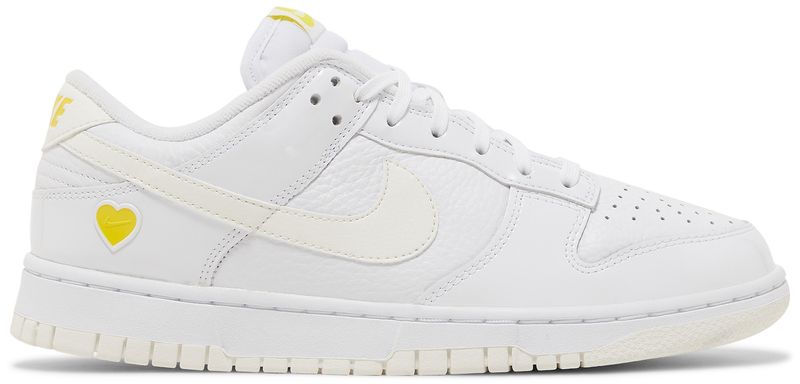 Buy Nike Wmns Dunk Low 'Valentine's Day - Yellow Heart' - FD0803 100 | GOAT