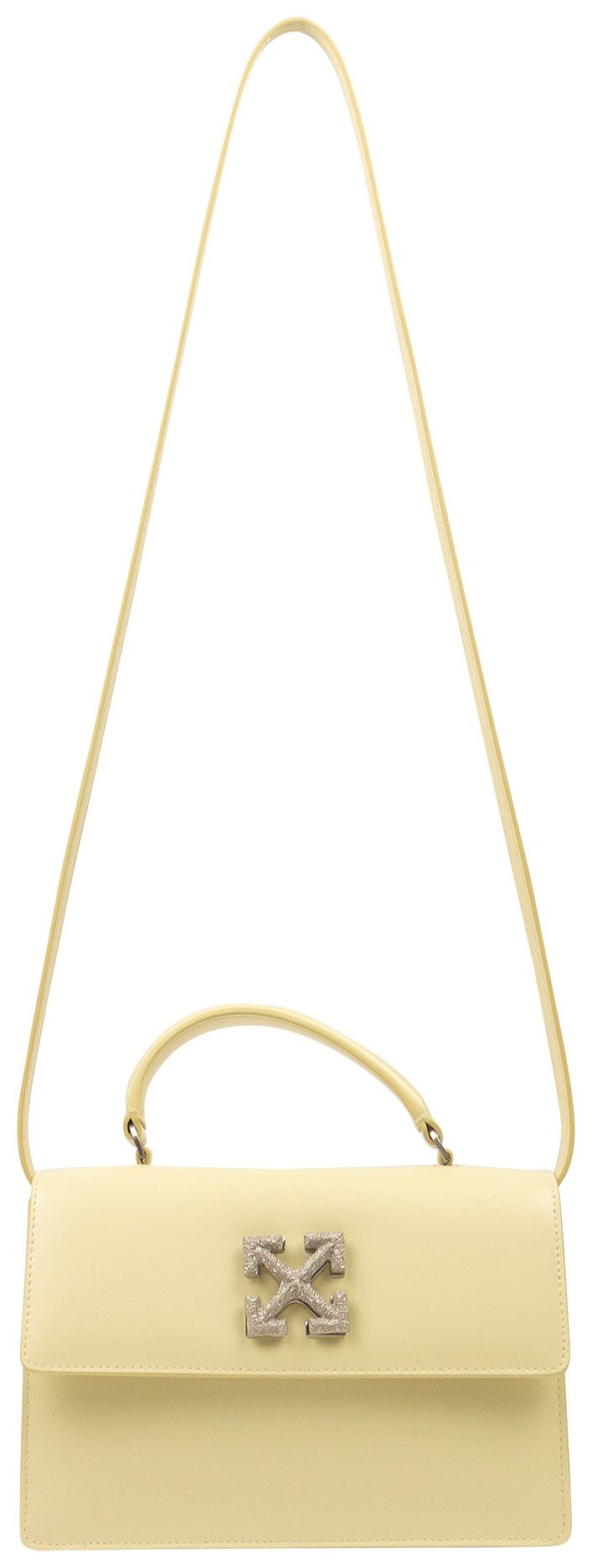 Buy Off-White Jitney 1.4 Bag 'Pale Yellow' - OWNP003S21LEA0011600 | GOAT AU