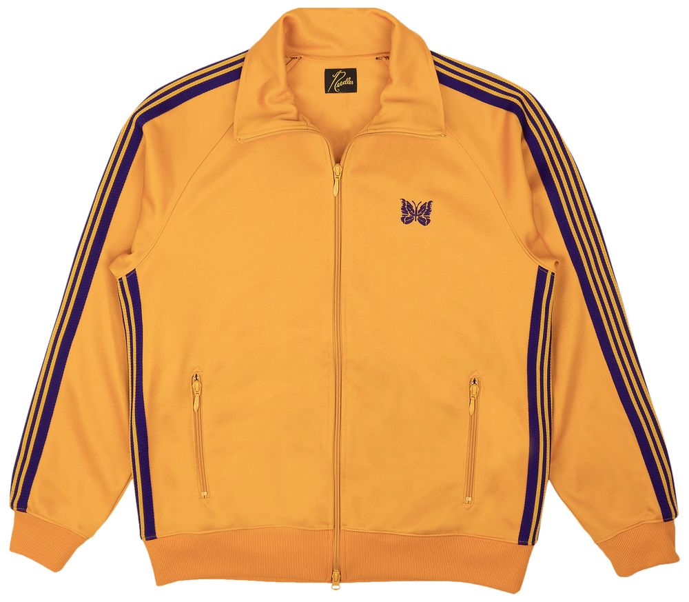 Buy Needles Smooth Zip Up Logo Track Jacket 'Orange' - KP218B ORAN | GOAT