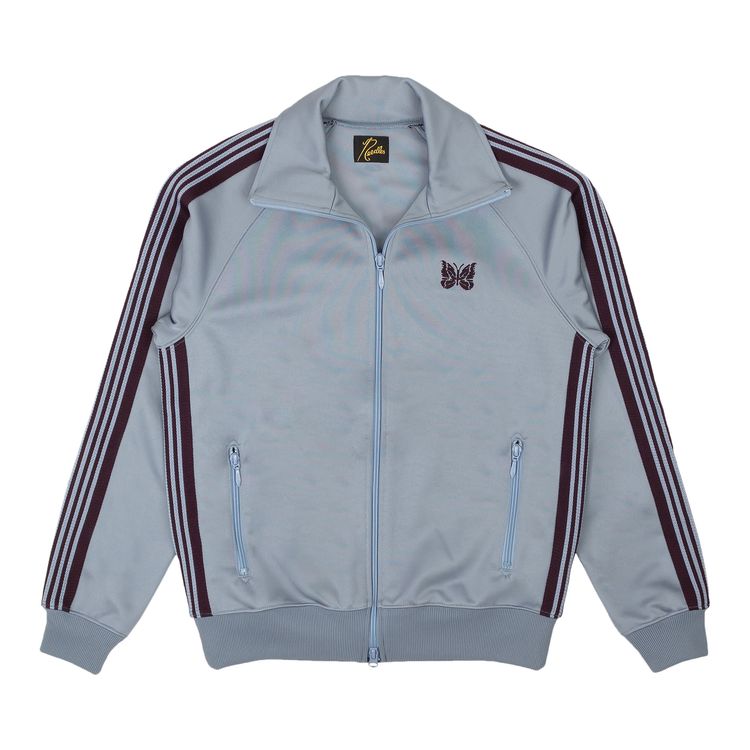 Buy Needles Smooth Zip Up Track Jacket 'Light Blue' - KP218A LIGH | GOAT
