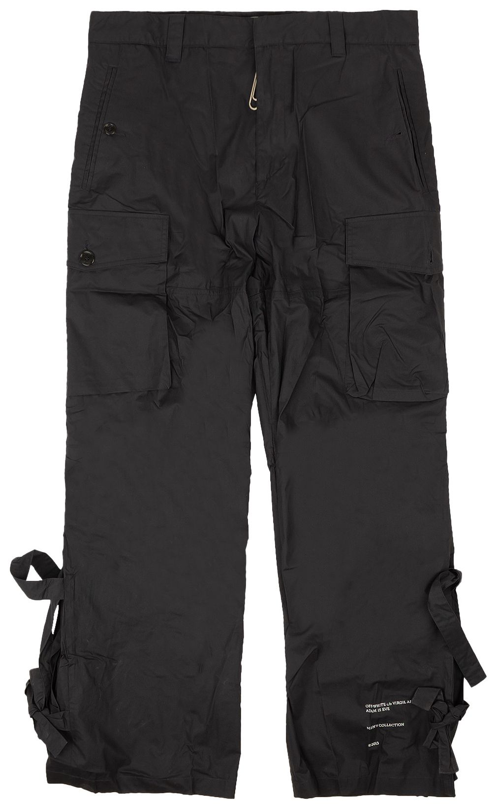 Buy Off-White Magnet Excess Cargo Pants 'Black' - OMCF026S21FAB0010601 ...