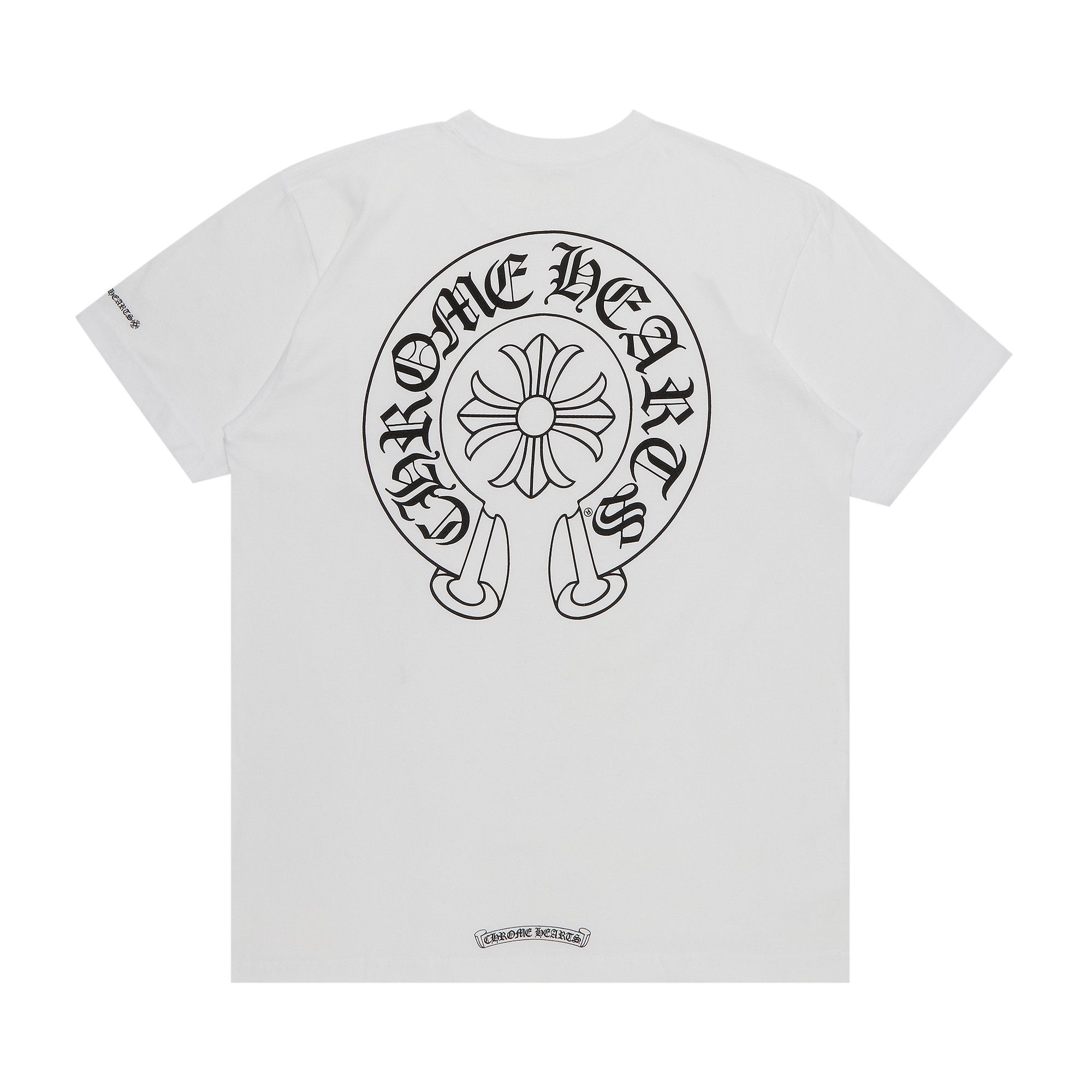 Buy Chrome Hearts Horseshoe Logo Pocket T-Shirt 'White Buy Chrome Hearts Horseshoe Logo Pocket T-Shirt 'White
