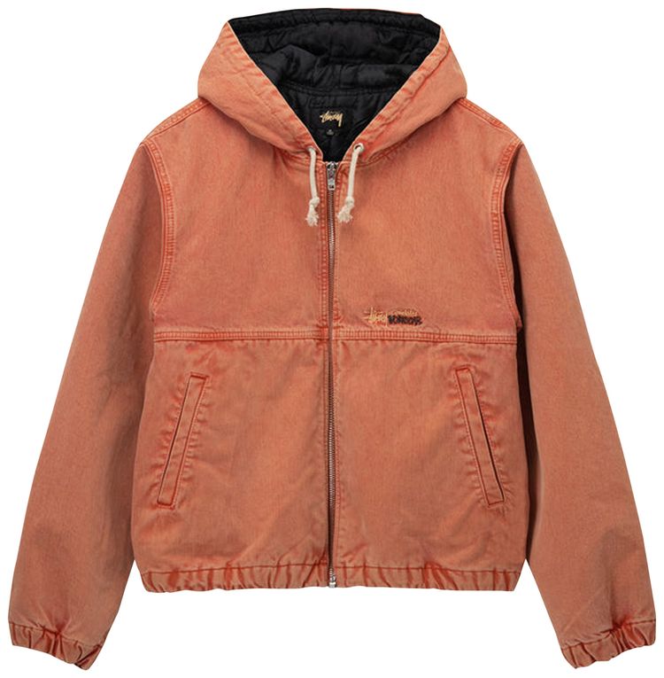 Buy Stussy Double Dye Work Jacket 'Faded Red' - 115689 FADE | GOAT