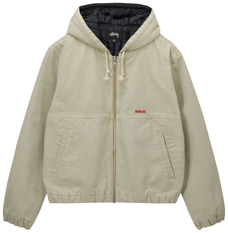 Buy Stussy Double Dye Work Jacket 'Cream' - 115689 CREA | GOAT