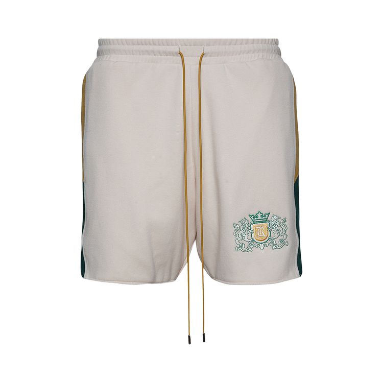 Buy Rhude Tan Whinston Crest Short 'Creme/Multicolor' - PS23SH17146567 ...