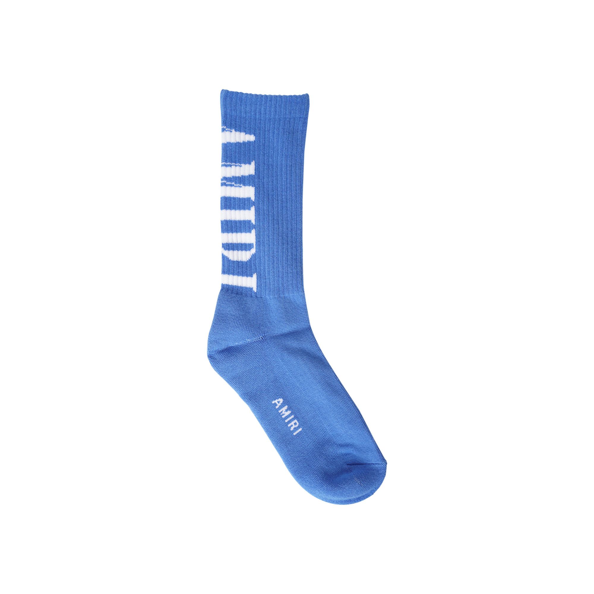 Buy Amiri Core Logo Sock 'Carolina Blue' - PS23MHR007 450 CARO | GOAT
