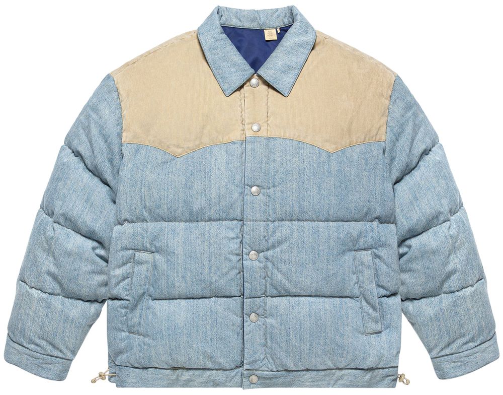 Buy CLOT x Levi's Reversible Denim Puffer 'Blue' - CLJK23SA5353BL0 BLUE ...