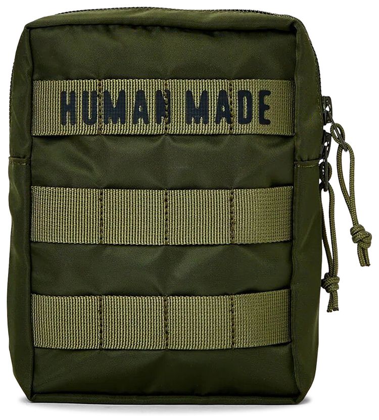 Buy Human Made Military Pouch #2 'Olive Drab' - HM25GD025 OLIV | GOAT