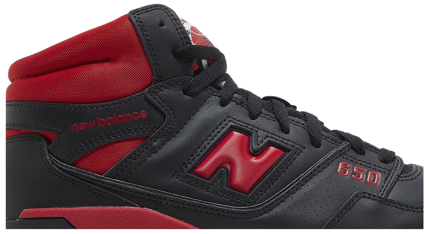Buy New Balance 650R 'Black Red' - BB650RBR | GOAT