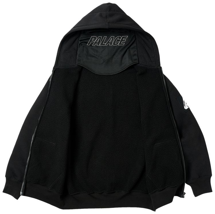 Buy Palace Facemask Shearling Thermal Hood 'Black' - P23CS220 | GOAT
