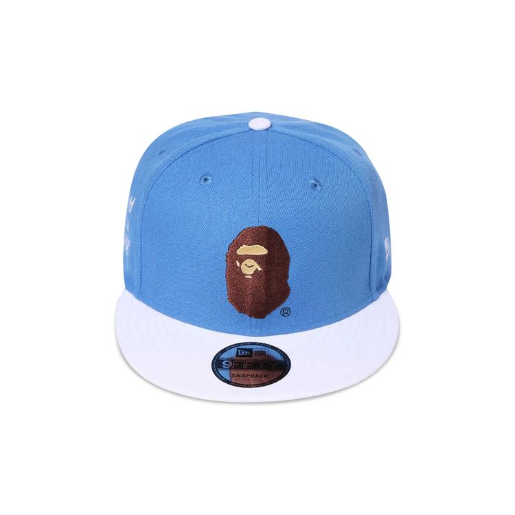 Buy BAPE x New Era 9FIFTY Cap 'Blue' - 1I20 180 905 BLUE | GOAT